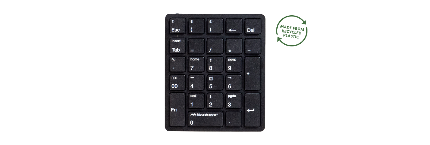 Et numerisk tastatur for mere effektivt arbejde - Mousetrapper
